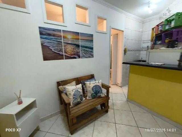 Kitnet / Stúdio para Venda em Praia Grande/SP Nova Mirim 1 Quartos