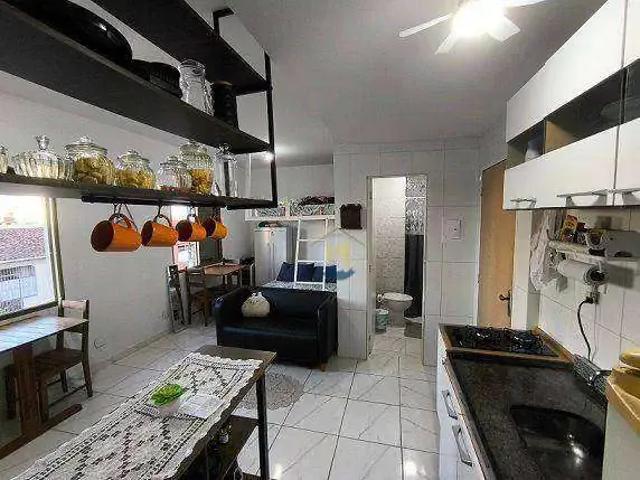 Kitnet / Stúdio para Venda em Praia Grande/SP Vila Balneária 1 Quartos