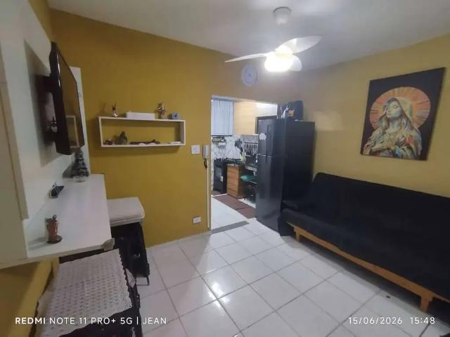 Kitnet / Stúdio para Venda em Praia Grande/SP Vila Caiçara 1 Quartos