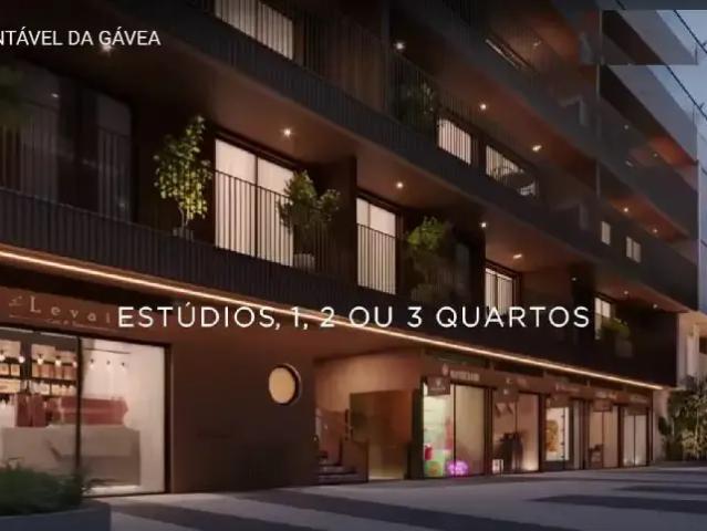 Kitnet / Stúdio para Venda em Rio de Janeiro/RJ Gávea 1 Quartos