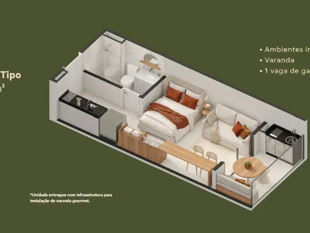 Kitnet / Stúdio para Venda em Tamandaré/PE Praia Dos Carneiros 1 Quartos