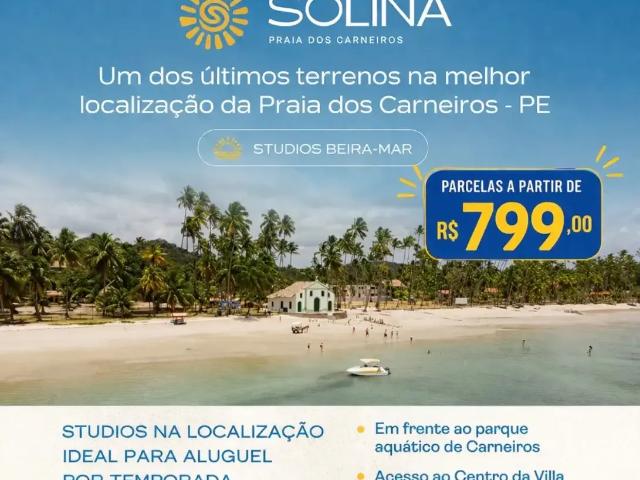 Kitnet / Stúdio para Venda em Tamandaré/PE Praia Dos Carneiros 1 Quartos