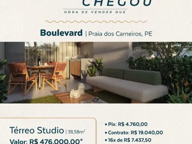 Kitnet / Stúdio para Venda em Tamandaré/PE Praia Dos Carneiros 1 Quartos