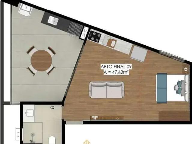 Kitnet / Stúdio para Venda em Ubatuba/SP Perequê Açu 1 Quartos