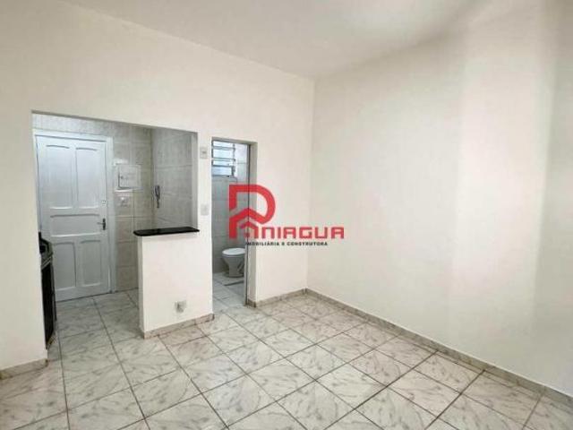 Kitnet para venda em Canto Do Forte de 19.00m² com 1 Quarto e 1 Garagem