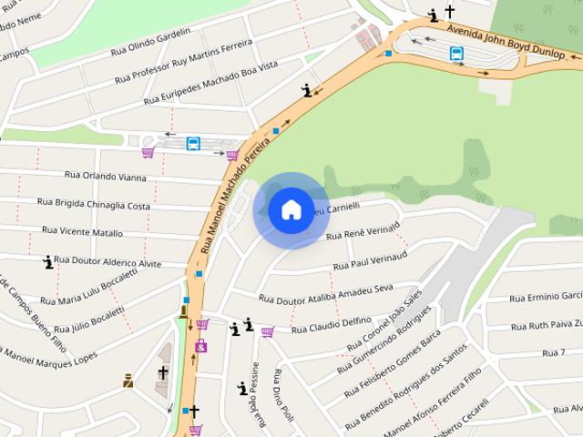 Kitnet para locação, Conjunto Habitacional Parque da Floresta, Campinas, SP