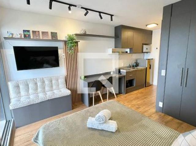 Kitnet, Pinheiros, 1 Quarto, 27 m2 São Paulo