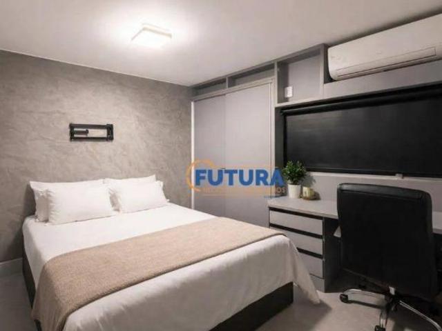 Kitnet Reformada 27m² Montserrat Sudoeste Mobiliada e com Ar Condicionado