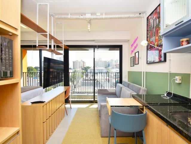 Kitnet, Vila Madalena, 1 Quarto, 27 m2 São Paulo