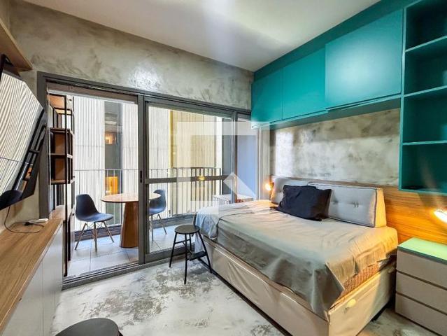 Kitnet, Vila Madalena, 1 Quarto, 27 m2 São Paulo