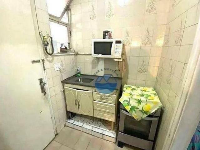Kitnet Vista Mar na Pompéia à Venda – Santos/SP