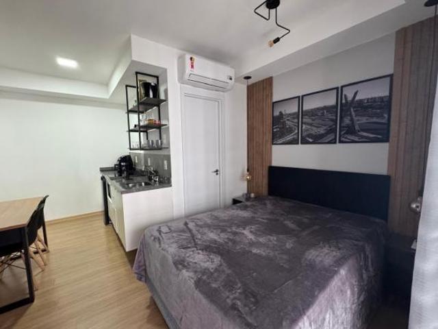 Kitnet/Studio mobiliada à venda na Rua Eleutério, 59, Brooklin, São Paulo