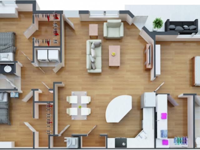 Kiwi Apartments 3 Bedroom Apartment for Rent at 829 E Wildmere Ave, Longwood, FL 32750