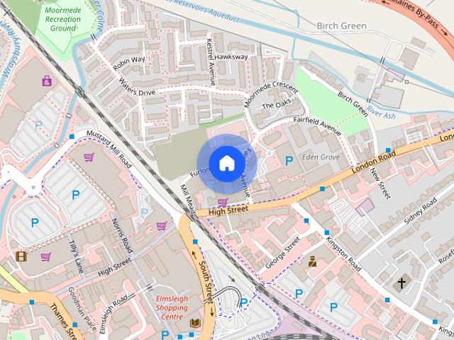 Kooky Staines, Fairfield Avenue, Staines, TW18