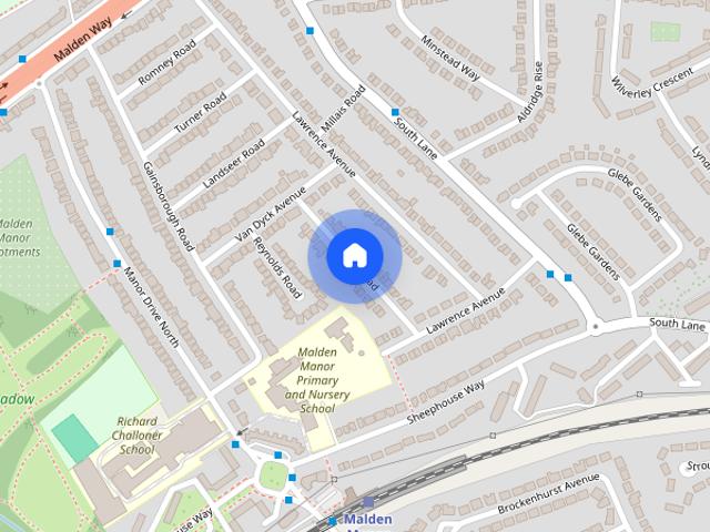 Kneller Road, NEW MALDEN