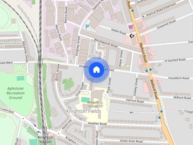 Knighton Fields Road East, Knighton, Leicester, LE2