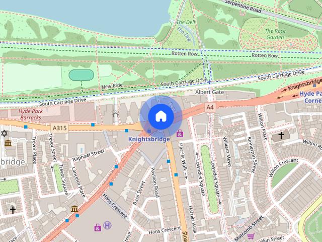 Knightsbridge, Kensington and Chelsea, London, SW1X