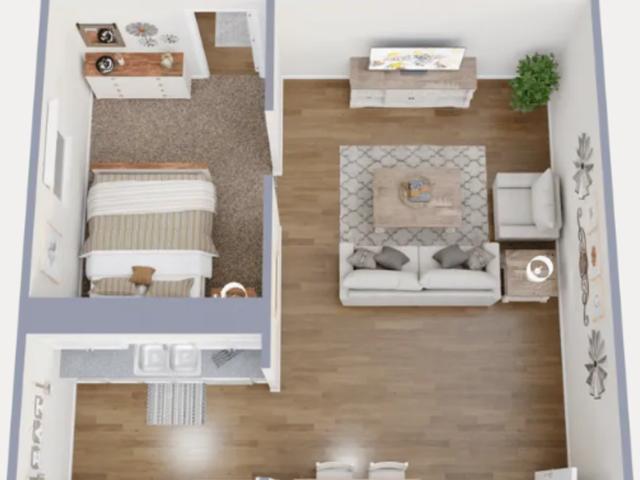 La Fortuna 2 Bedroom Apartment for Rent at 14018 Brookgreen Dr, Dallas, TX 75240 Valley View
