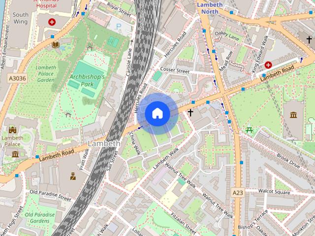 Lambeth Road, Waterloo