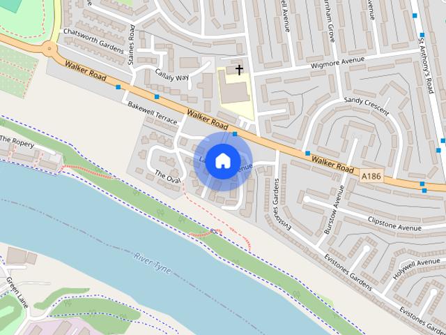 Lamerton Avenue, Newcastle Upon Tyne, NE6