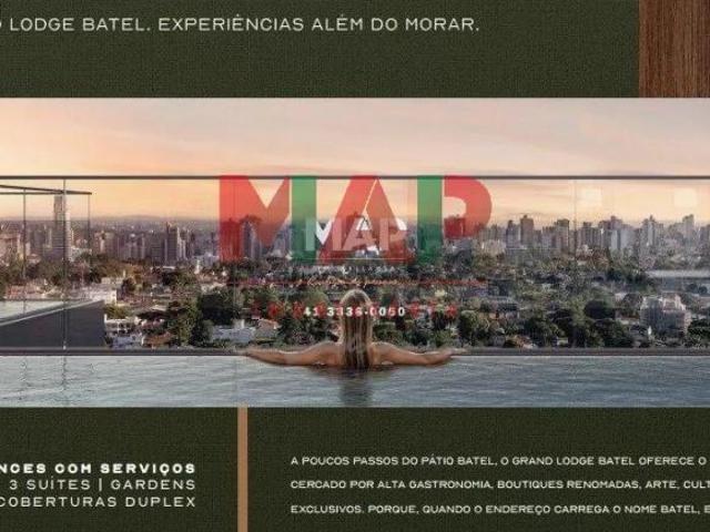 Lançamento no Batel 3 suítes