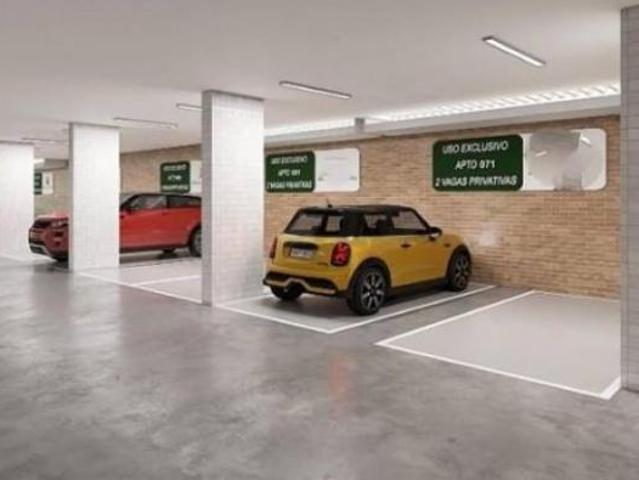 Apartamento 2 dorms 2 vagas privativas no Boqueirão Financia!