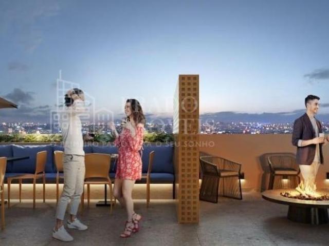 Lançamento à venda, 33 m² privativos, 1 dormitório, Mercês, Curitiba, PR