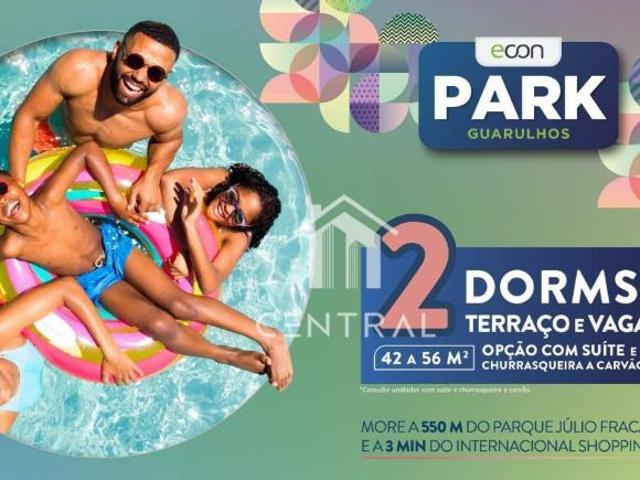 Lançamento a venda Park Guarulhos 43 e 56 m² 2 Dormitórios 1 Vaga Varanda Vila Augusta Gu