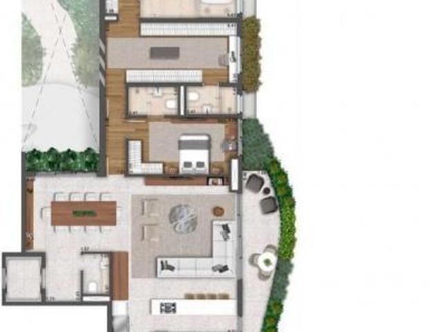 LANÇAMENTO ALTO PADRÃO Apartamento com 200 m ² 3 suítes e 3 vagas no Batel