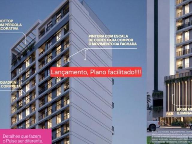 Lançamento, AP. 1 Quartos de 31 a 52m, Plano de pagamento facilitado, Lazer completo