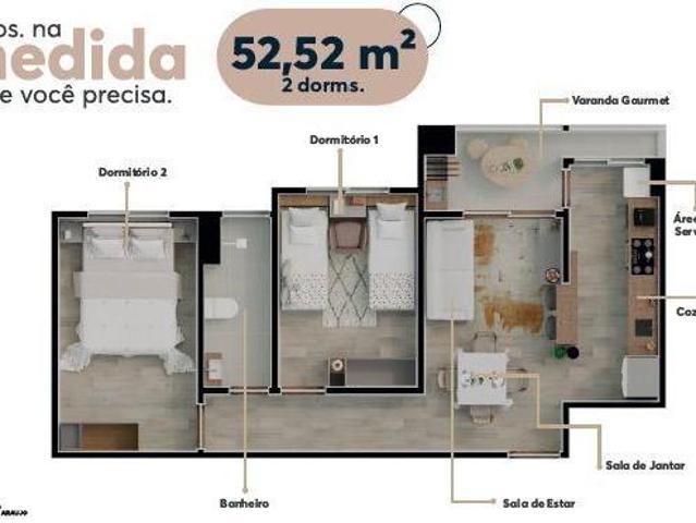 Lançamento Apartamento Mogi das Cruzes 02 dormitórios Sou Pleno Home