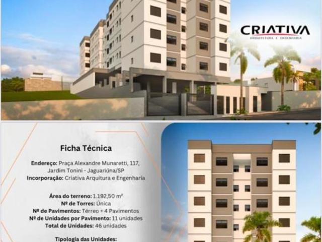 LANÇAMENTO: Apartamento no Jardim Tonini disponível para Venda!