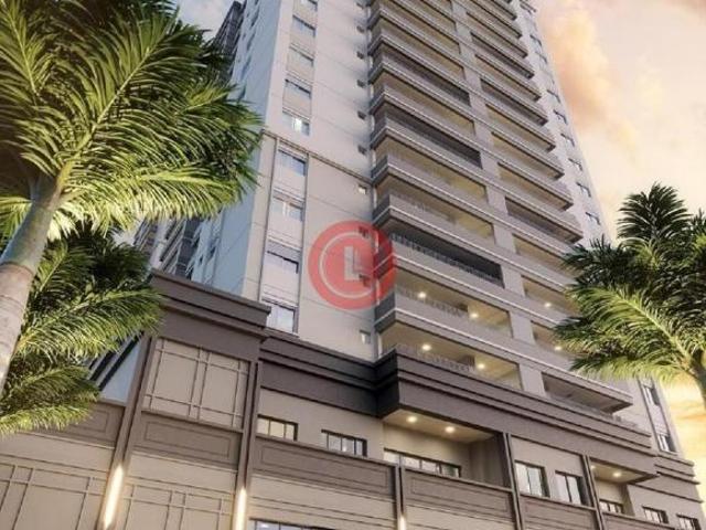 Lançamento! Apartamento com 90m2, 3 dormitórios com varanda gourmet e 2 vagas no Bairro Jardim em Sa