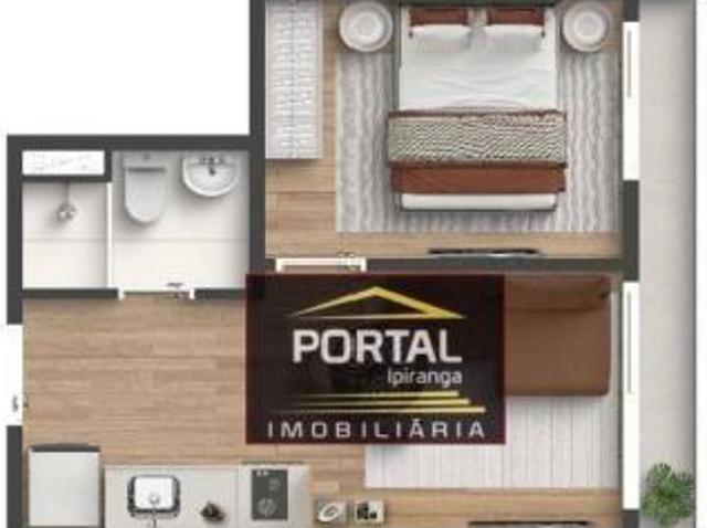 Lançamento! Apartamento com 1 dormitório à venda, 25 m² por R$ 341.591 Vila Clementino São Paulo