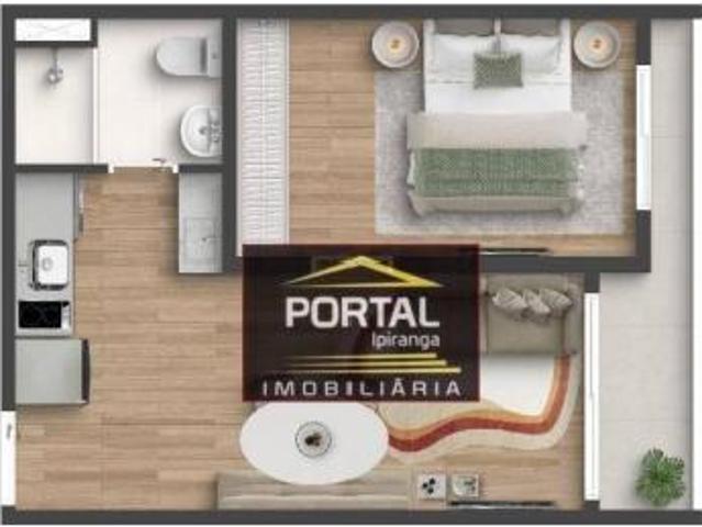 Lançamento! Apartamento com 1 dormitório à venda, 33 m² por R$ 472.676 Vila Clementino São Paulo