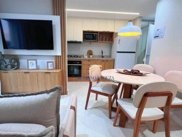 Lançamento Apartamento com 2 dormitórios à venda, 41 m² por R$ 380.000 Vila das Palmeiras Guarul