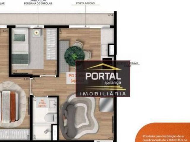 Lançamento! Apartamento com 2 dormitórios à venda, 42 m² por R$ 458.227 Aclimação São Paulo/SP