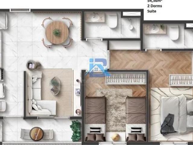 Lançamento Apartamento com 2 Dormitórios, Suíte, Varanda Itatiba/SP