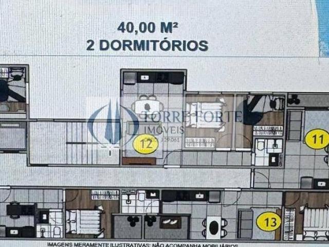 Lançamento, apartamento de 1 e 2 dormitorios com e sem vaga na Vila Formosa