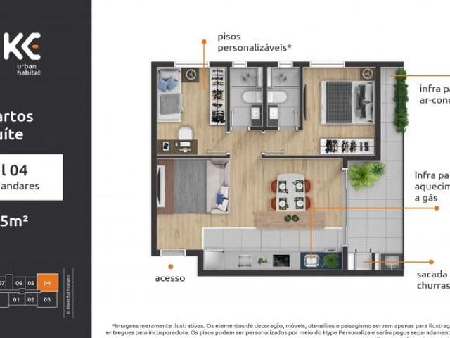Lançamento Apartamento dos Sonhos 2 Quartos – TAKE URBAN Rebouças