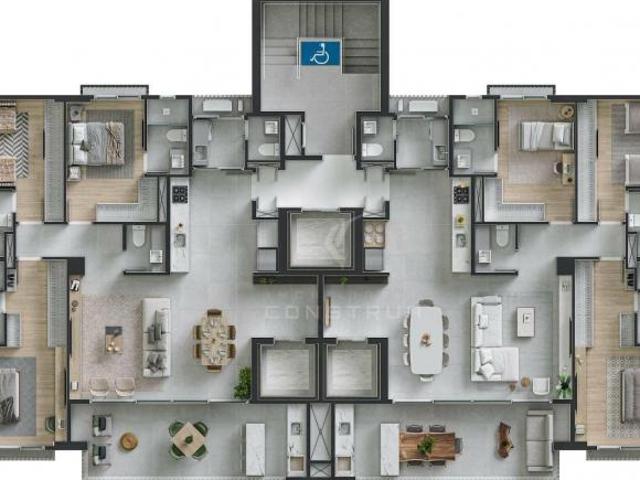 LANÇAMENTO BELLEVILLE RESIDENCIAL: APARTAMENTOS DE 128m² UM PEDAÇO DE PARIS NO CAMBUÍ