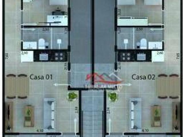 Lançamento Casa com 2 dormitórios à venda, 70 m² por R$ 269.000 Jardim Alegria Francisco Morato/
