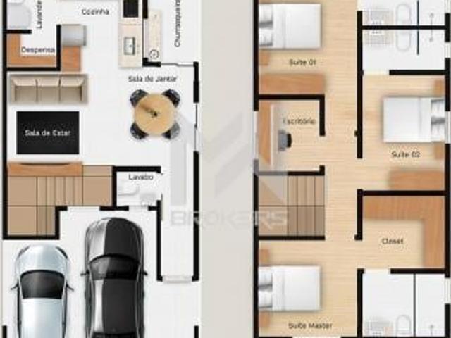 LANÇAMENTO: Casa à venda em Condomínio Residencial São Sebastião Louveira SP