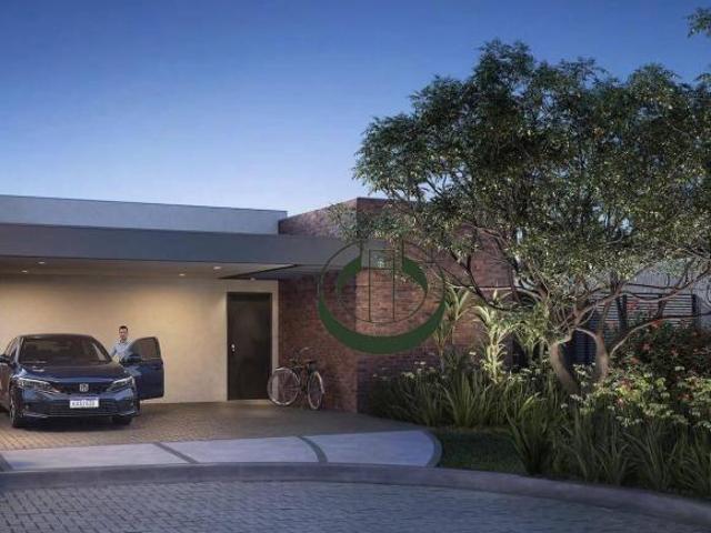 lançamento Casa Térrea com 3 dormitórios à venda, 137 m² por R$ 1.568.000 Residencial Maziero Pa