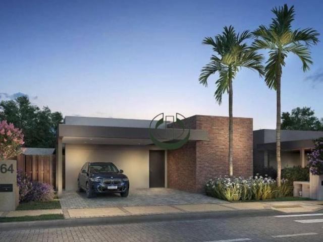 Lançamento Casa Térrea com 3 dormitórios à venda, 137 m² por R$ 1.568.000 Residencial Maziero Pa