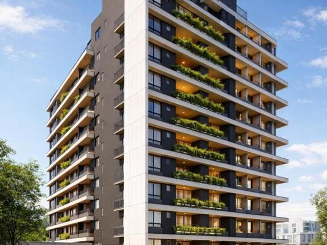 Lançamento Centro Studio com varanda 25,53m² privativos