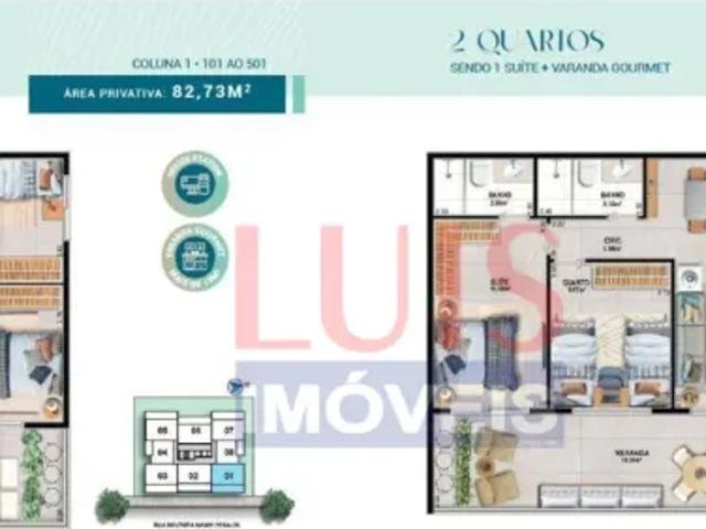 Lançamento com 1 dormitório à venda, 52 m² por R$ 669.000 Piratininga Niterói/RJ AP2292