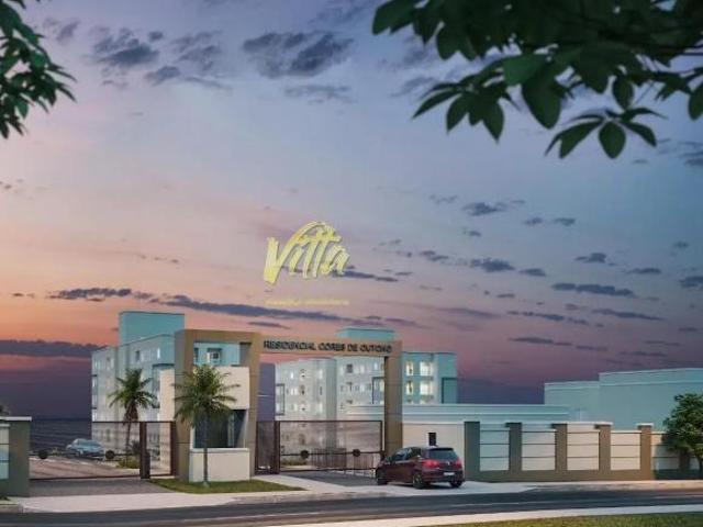 Lançamento! CORES DE OUTONO! Apartamentos novos com 2 dormitórios com metragens a partir de 44m²