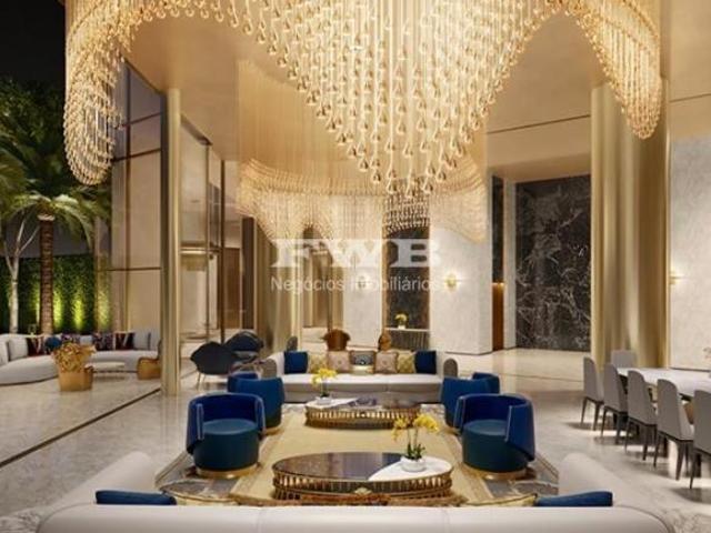 Lançamento de moderno prédio residencial com designs da Versace Home, em Moema São Paulo