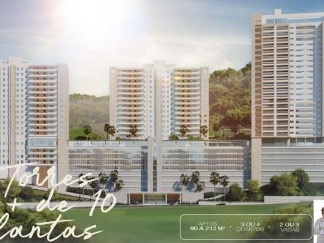 Lançamento de apartamento a venda em destaque possui uma planta ampla e bem distribuída, com 94,83 m
